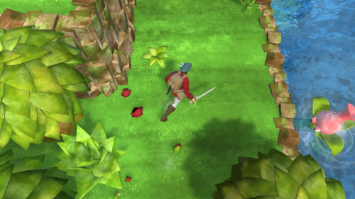 Early gameplay of my next action-adventure game